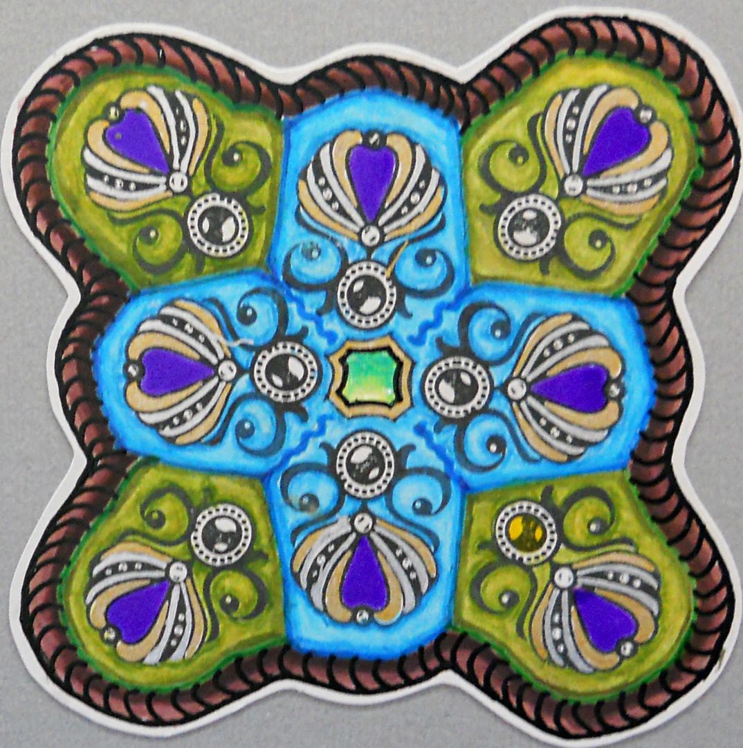 Jenny Miller Artwork - Creations with symmetry.
